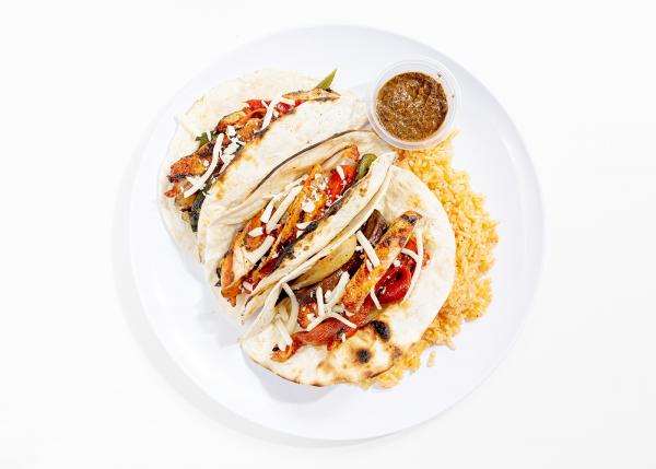 Grilled Chicken Fajita Tacos By Maribel Rivero